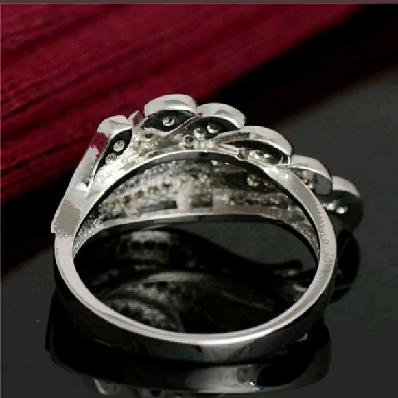 Jewelry | Angel Wing 18k White Gold Plated Ring New | Poshmark